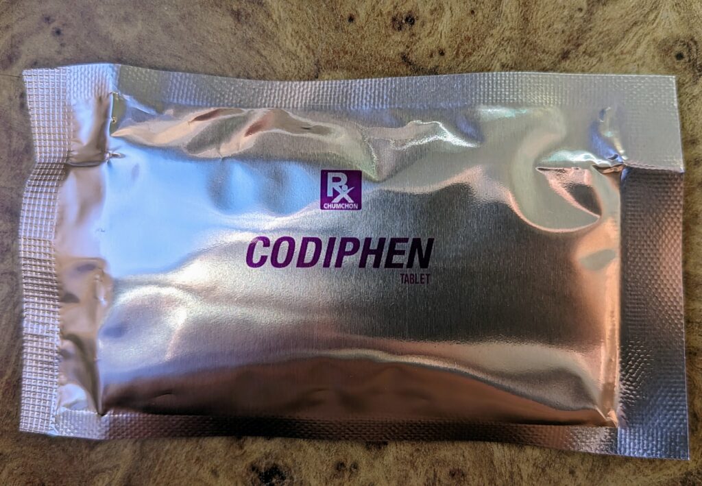 タイの薬局で買える睡眠薬CODIPHEN(備忘録)